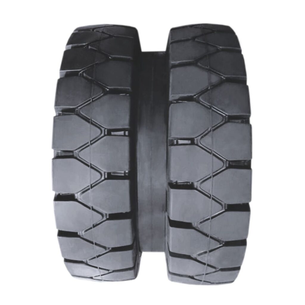 Solid Twin Wheel Assembly: Resistance against damage/punctures